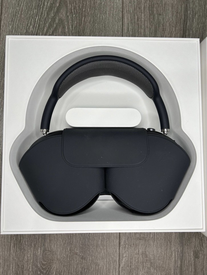 Apple AirPods Promax Bluetooth headphones - Space Grey | eBay