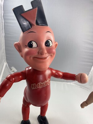 16” Composition HAPPY HOTPOINT Advertising Doll Label on Foot! 19010 | eBay