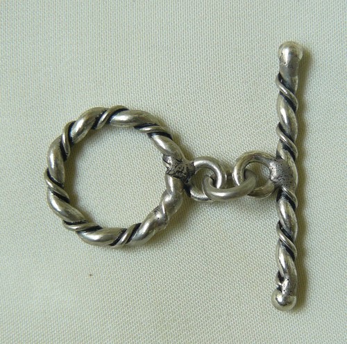 Sterling SilverToggle Clasp Twist design | eBay