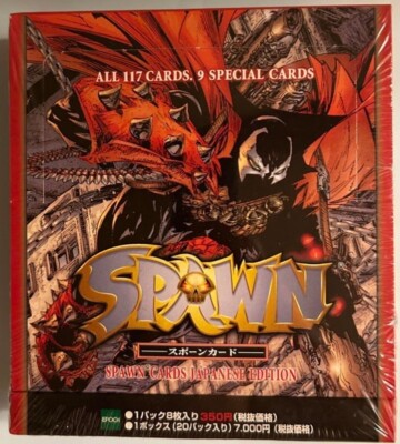 Epoch Spawn Cards Japanese Edition 8 Cards x 20 Packs Factory Sealed ...
