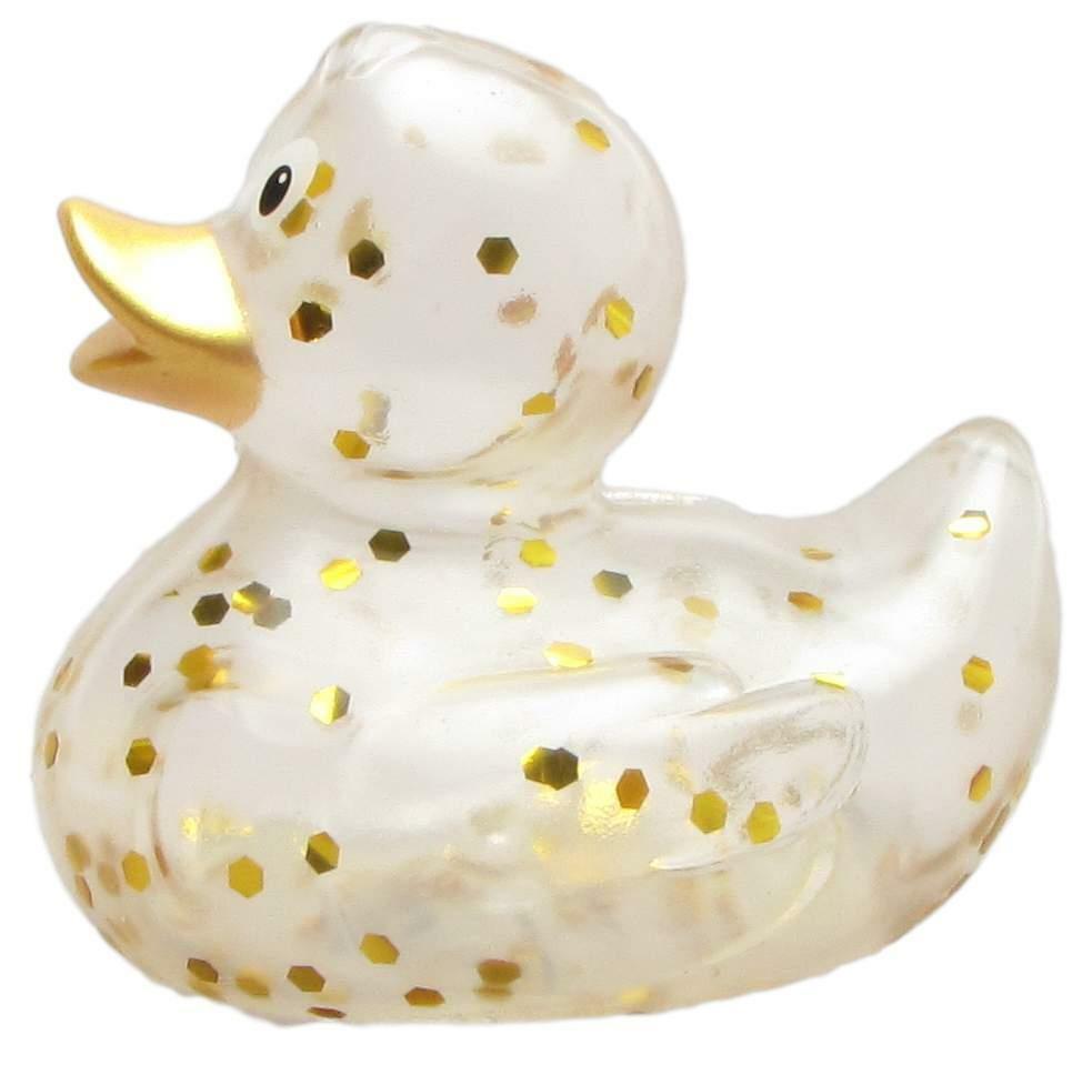 Rubber Duck Bath Duck Coarse gold glitter Ducky Rubber Duckie | eBay