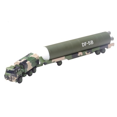 Dongfeng 5B Green 1:100 Dongfeng 5B Missile Vehicle Model Chinese ...