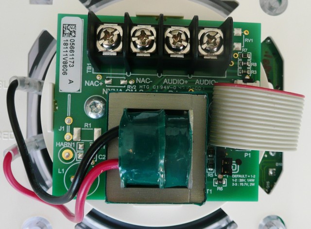 Simplex 49hfv-applc Addressable Ceiling Mount Speaker Strobe TrueAlert ...