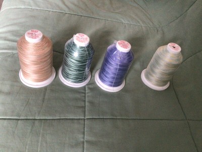 Sulky Cotton Thread 4 cones 3200 yards each from Italy | eBay