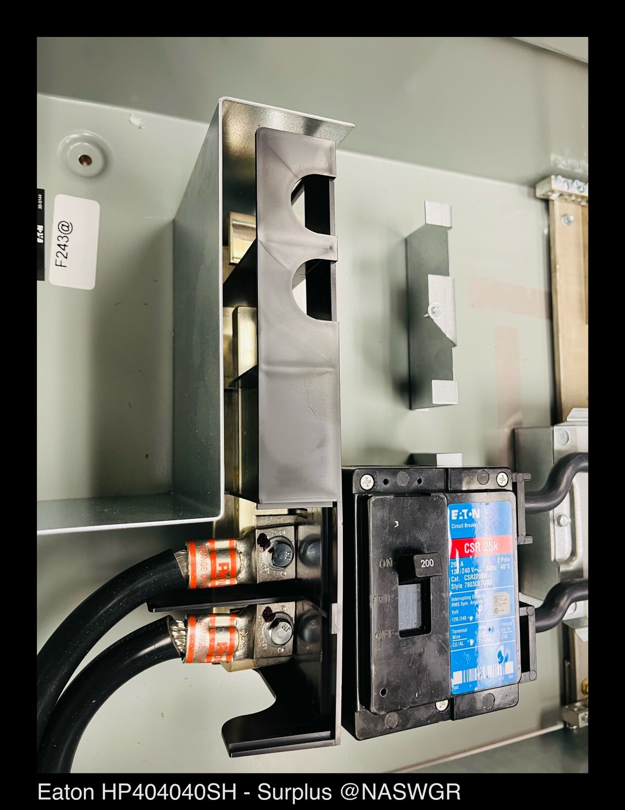 Eaton HP404040SH House Panel - 400A/240V/N3R - Unused/Warranty | eBay