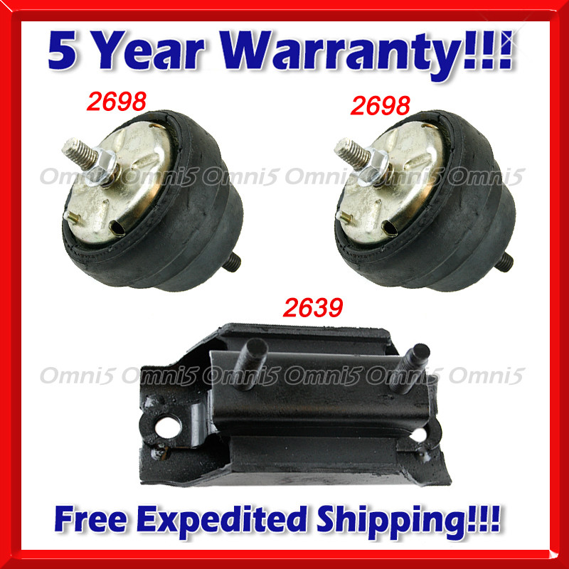 M416 Fits 1990-1997 Ford Ranger 2.3L Engine Motor & Trans Mount Set ...