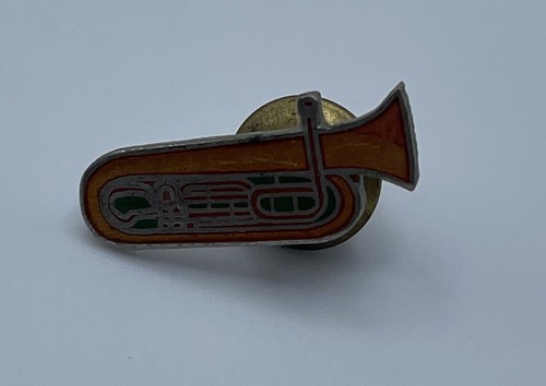 TONED TUBA METAL PIN LAPEL | eBay