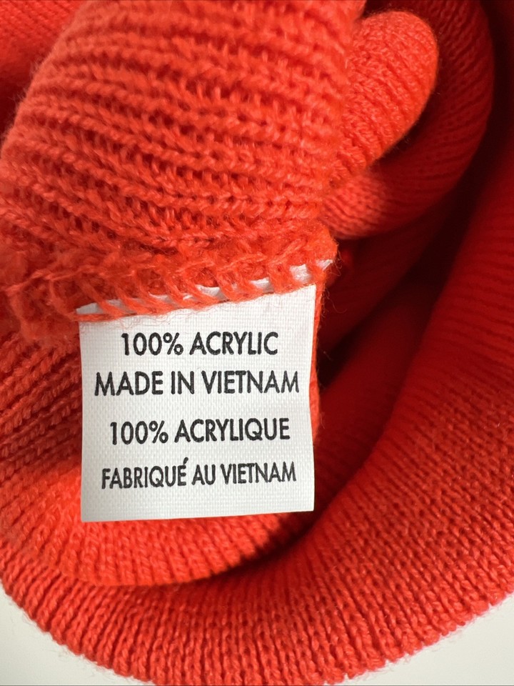 Lil Durk Durkio Krazy Orange Beanie Tour Merch | eBay