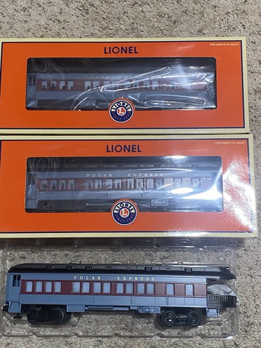 Lionel 3 polar express passenger cars! 25100-102 EXC_LN! READ! FREE ...