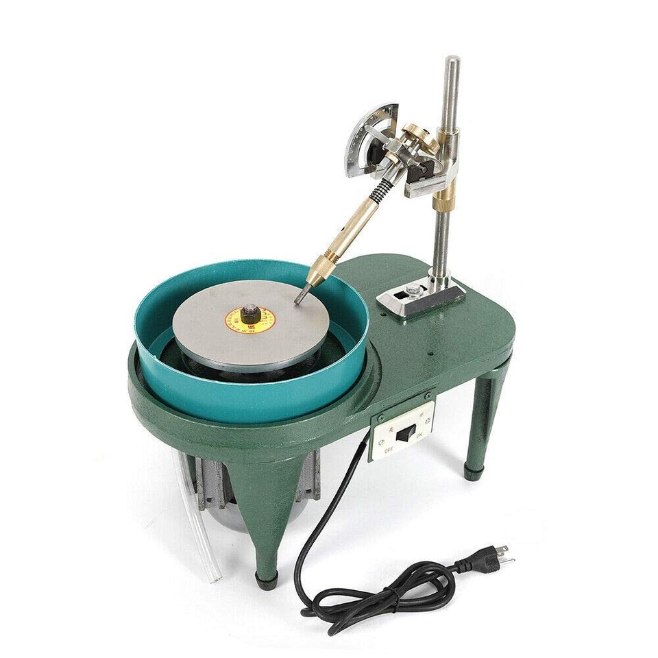 Professional Gem Faceting Machine Jewel Angle Polisher, 2800RPM Bench ...