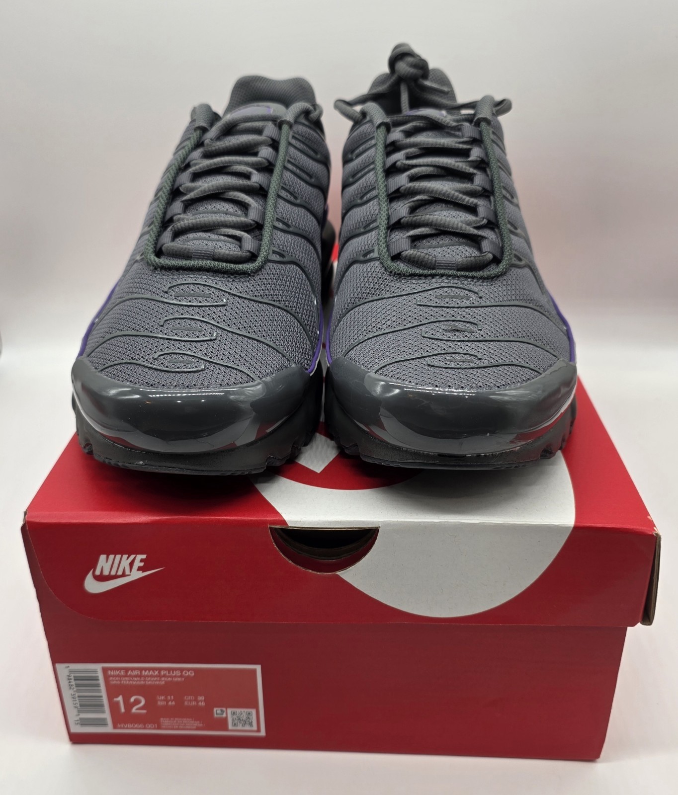 Nike Air Max Plus Tn OG REFLECTIVE Mens Shoes Sz 12M HV8066-001 Iron ...
