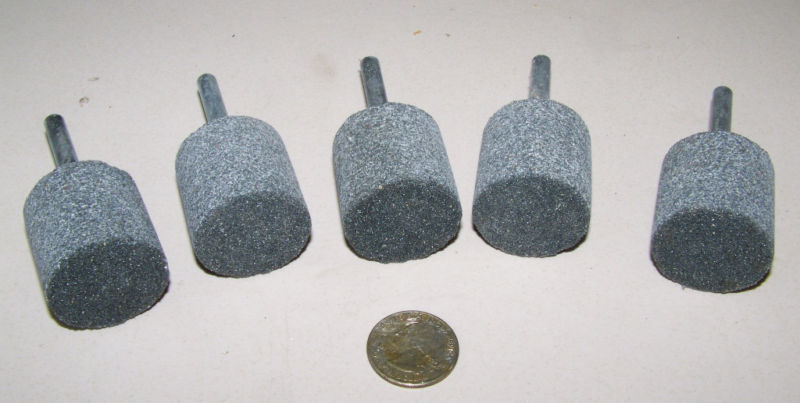Mounted points 1/4 x 1 1/4 grinding deburring point 5ea barrel shape ...