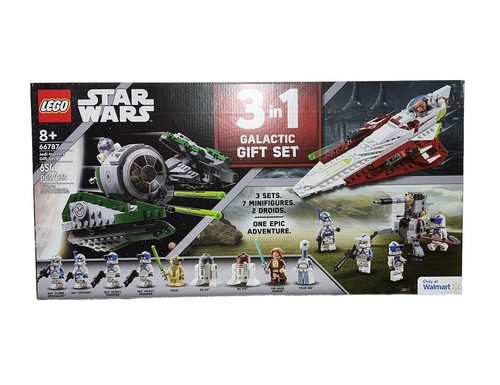 New Sealed LEGO 66787 Star Wars Jedi Masters 3-in-1 Gift Set Walmart ...