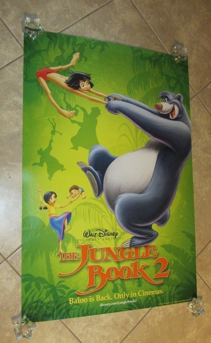 The Jungle Book 2 Movie Poster Happy Official 17th Anniversary To The