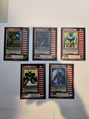 DBZ CCG Cell Set Lv 1-5 (2001 Score) Cell Saga Set | eBay