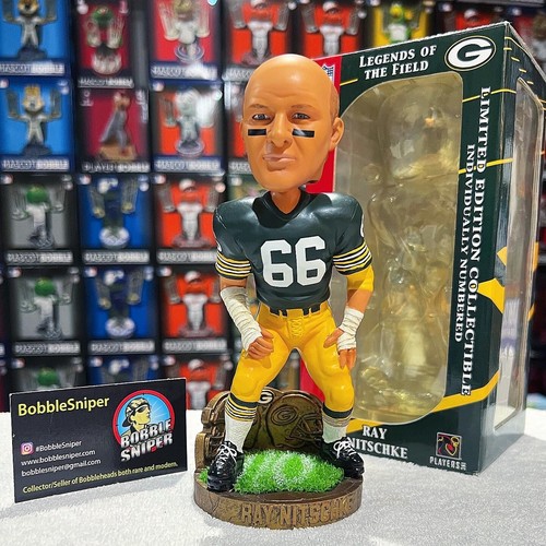 RAY NITSCHKE Green Bay Packers "Gold Base" Exclusive NFL Bobblehead | eBay
