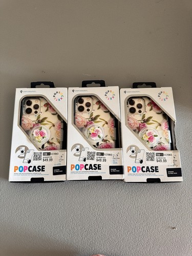 Popcase: lot of 3 iPhone 12 Pro Max Case with Phone Grip and Slide - Floral | eBay