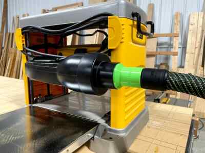 Festool Cleantec 27mm Locking Dust Adapter for Dewalt DW734 Thickness ...