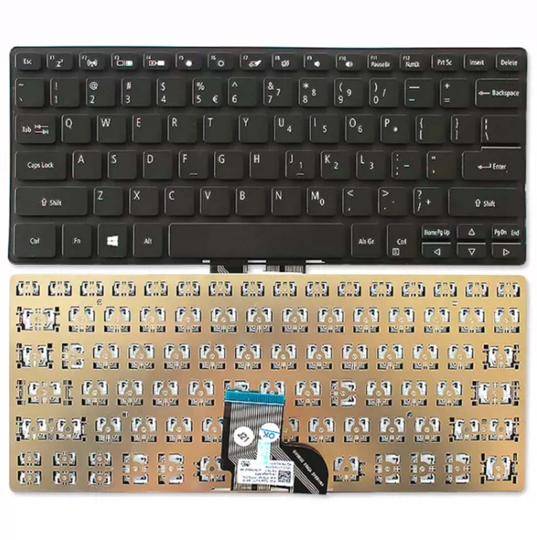 Laptop Keyboard for Acer Spin1 SP111-32N SP111-34N N17H2 SP111-33 US No ...