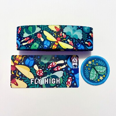 ZOX Fly High w/ patch strap #0834 med Wristband NEW Season 4 S:4 ...