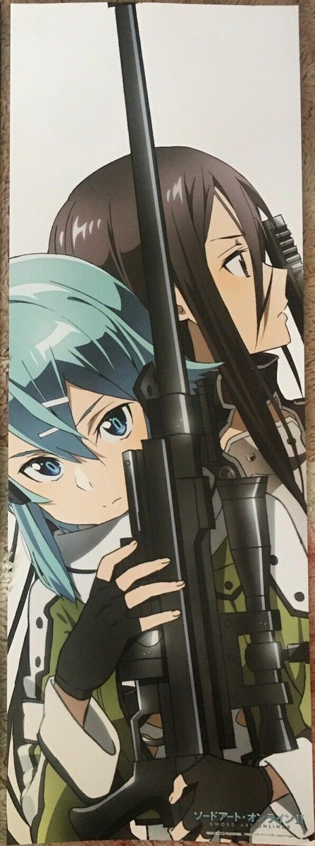 Gun Gale Online Kirito Sinon Gun Gale Online Asada Shino Wallpaper