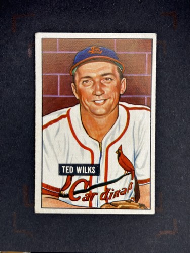 1951 Bowman Ted Wilks #193 VG-EX St. Louis Cardinals | eBay