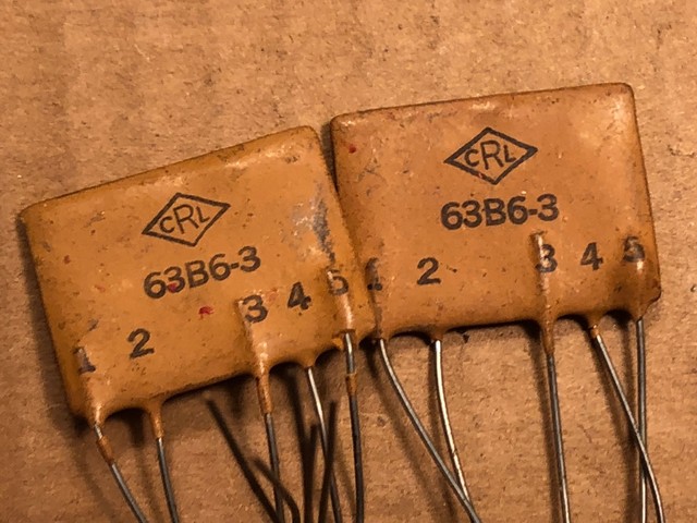 Centralab CRL PC Admiral 63b6-3 Couplate PEC BulPlate Coupler 5 Pin ...