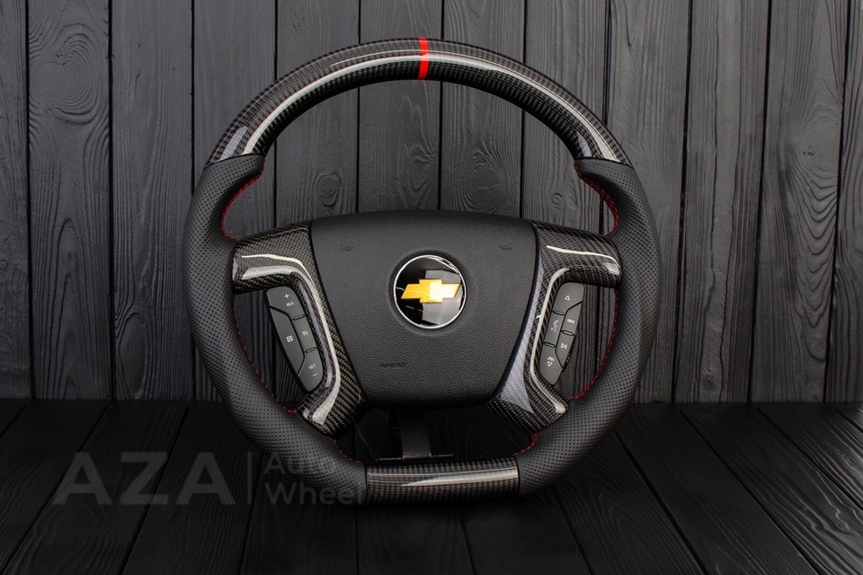 Custom Steering Wheel GMC Sierra Tahoe Silverado Suburban Escalade 2007 ...