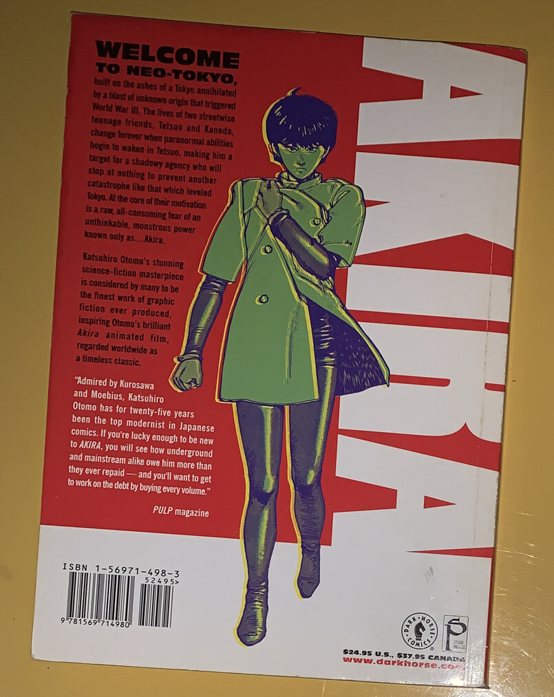 Akira #1 (Dark Horse Comics December 2000) for sale online | eBay