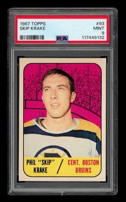 1967-68 Topps Set-Break # 93 Skip Krake PSA 9 MINT | eBay