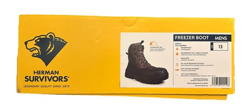 Herman Survivors Work Boots Waterproof Composite Toe Freezer Insulated ...