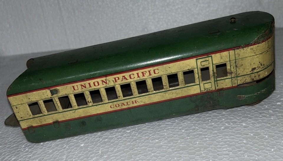 Marx M10000 Union Pacific United States Mail Railway Post Office 5 car ...