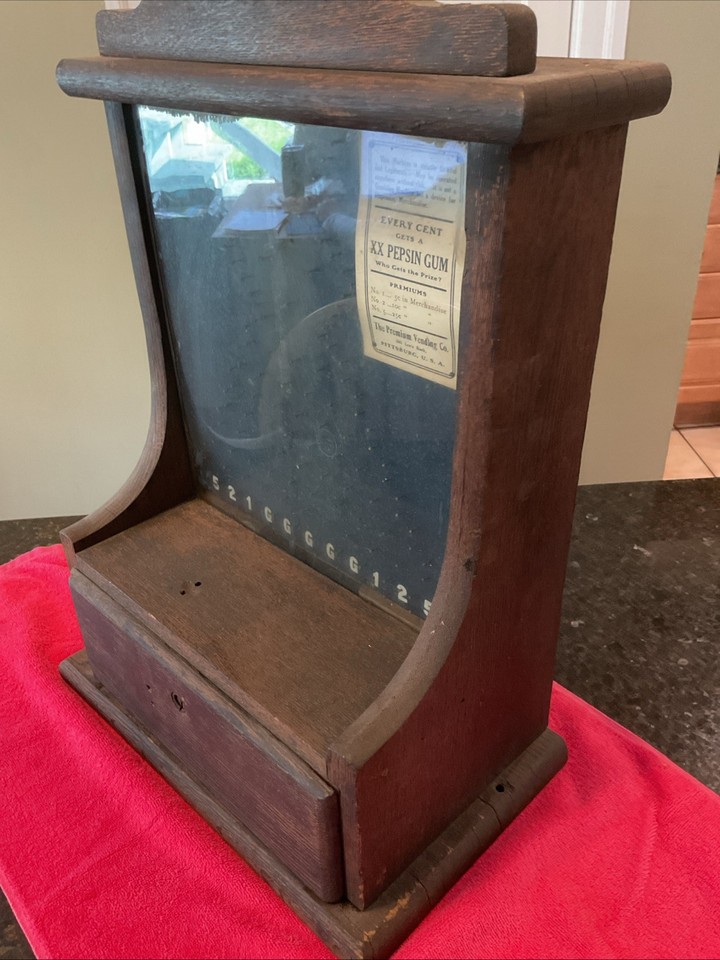 XX PEPSIN GUM Coin-Op Penny Coin Drop Arcade Skill Game | eBay