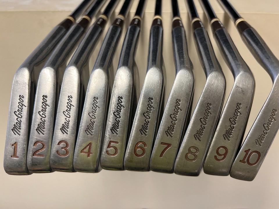 Rare Vintage MacGregor VIP Jack Nicklaus, All Genuine 1-10 10/PC Set | eBay