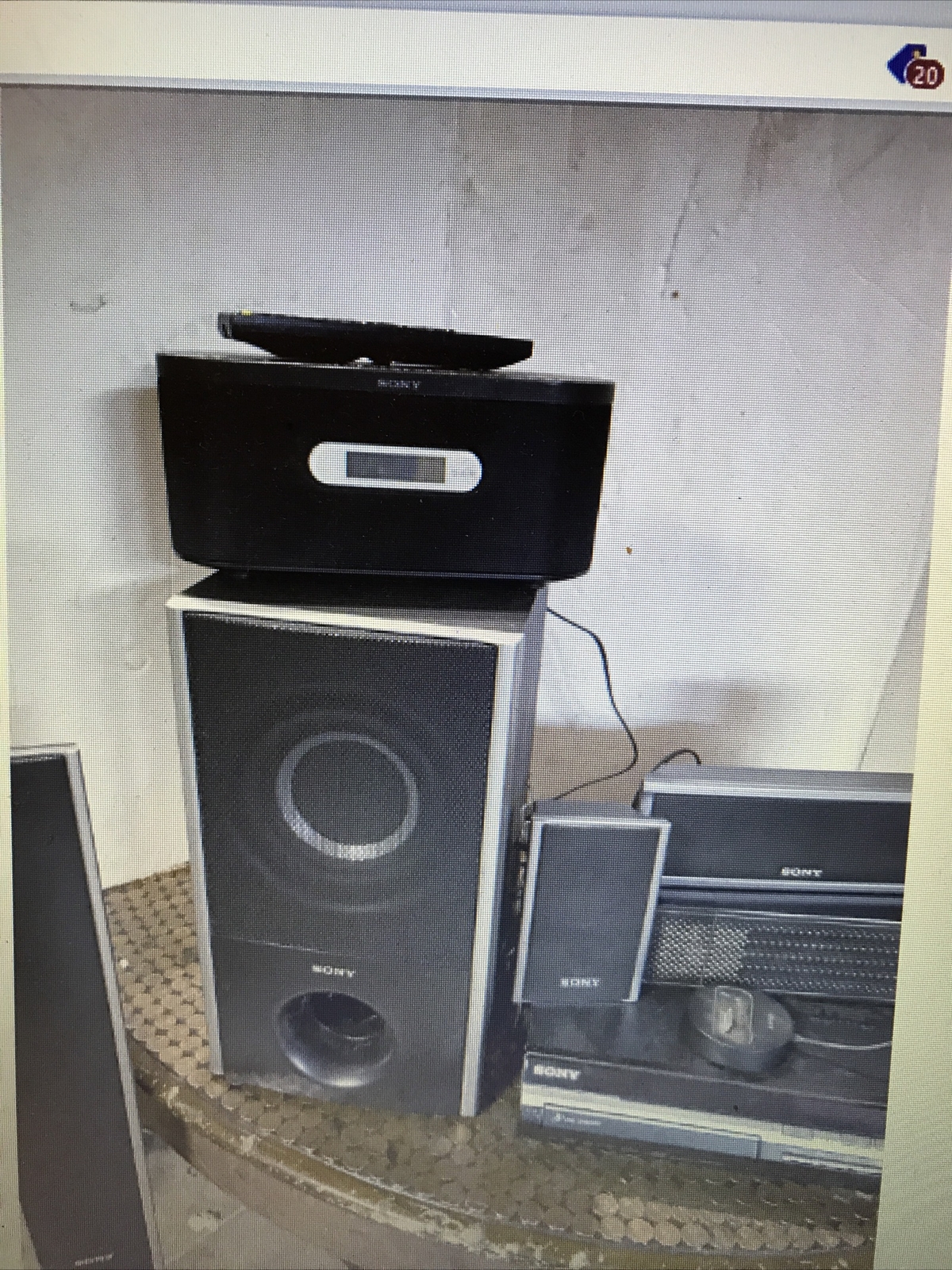 Sony DAV-HDX576WF 5.1 Channel Home Theater System for sale online | eBay