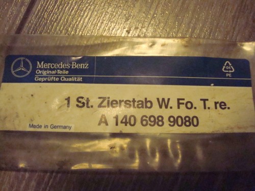 Mercedes W140 91-98 Zierleiste Türleiste Leiste A1406989080 NEU ...