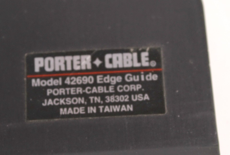 Porter Cable 42690 Router Edge Guide Wood Working Tool Pre-owned | eBay