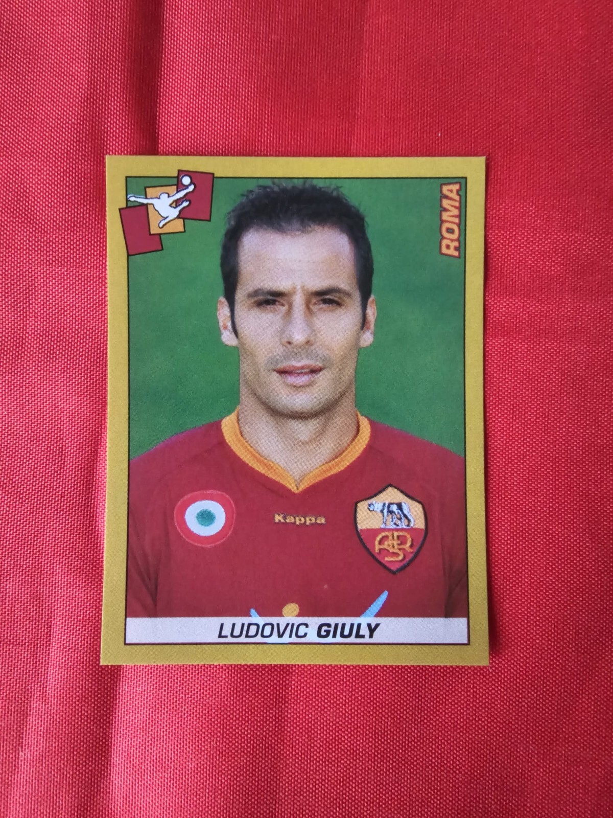 FIGURINA NUOVA CALCIATORI PANINI 2007-2008 07 #380. Ludovic Giuly (Roma ...