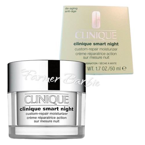 Clinique Smart Night Custom-Repair Moisturizer 1.7 oz/50 ml Very Dry to ...