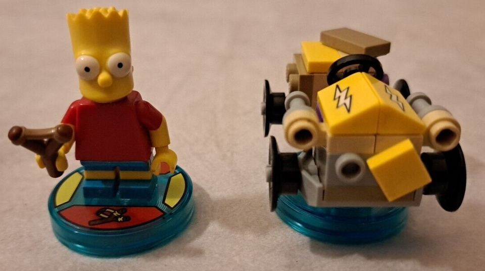 LEGO Dimensions The Simpsons Bart Simpson Gravity Sprinter Fun Pack ...