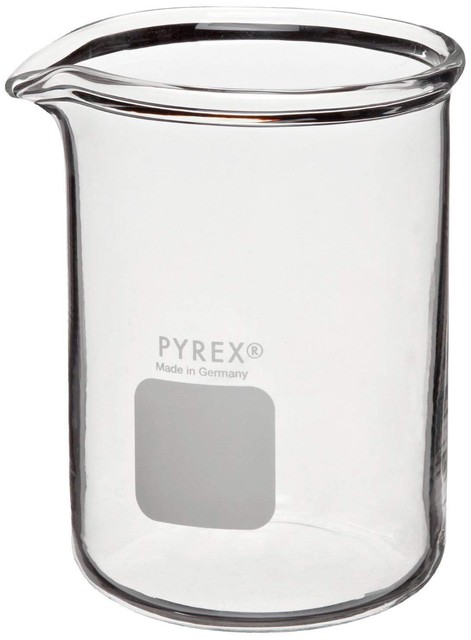 Corning 1000-400 Pyrex Glass 400ml Low Form Griffin Beaker for sale ...