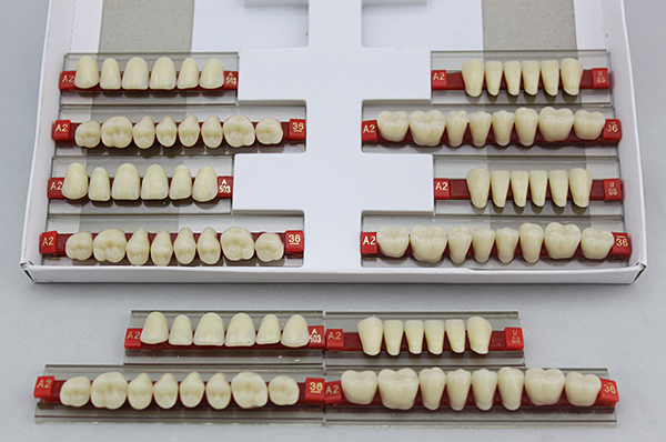 3Sets of Vita color A1 Acrylic resin Teeth Denture Dental Two Layer ...
