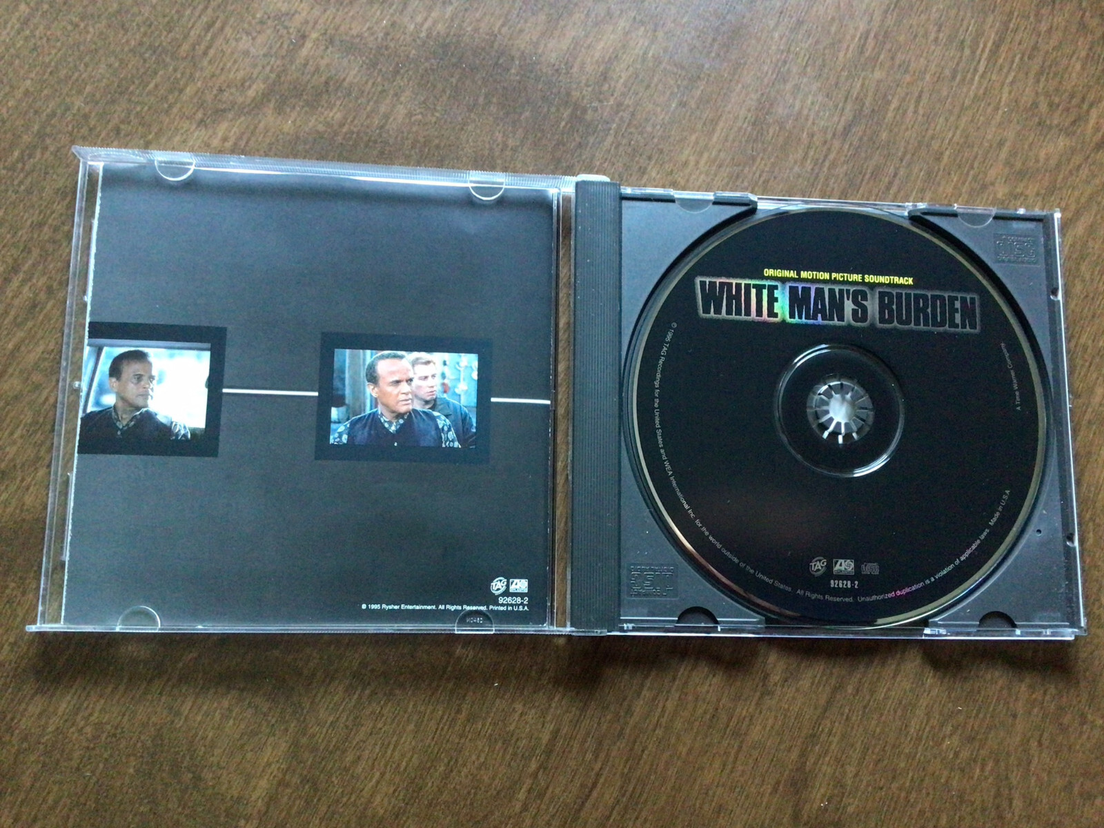 White Man's Burden Soundtrack (1995) US CD Near Mint Hootie & The ...