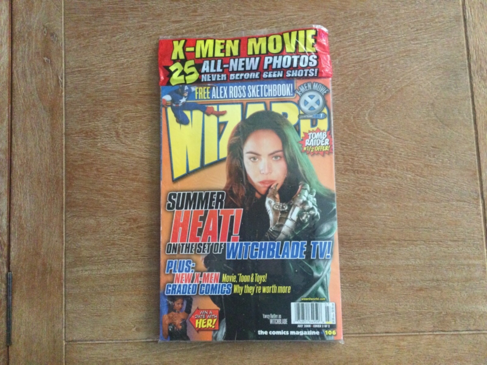New vintage 2000 Wizard 106 Comic Magazine Witchblade Cover 2 Sealed ...