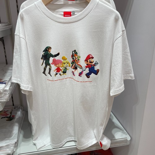 Nintendo Original Series T-shirt Mario Inkling Isabelle Link /US: M (JP ...
