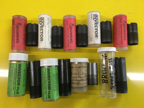 Lot 9 Browning 12 Ga Invector & Invector Plus Choke Tubes | eBay