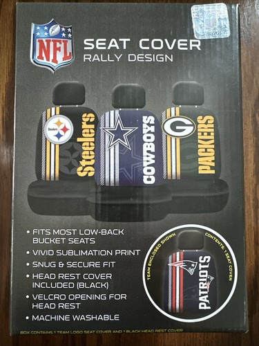 New England Patriots NFL Seat Cover Rally Design (1) Team Logo NEW | eBay