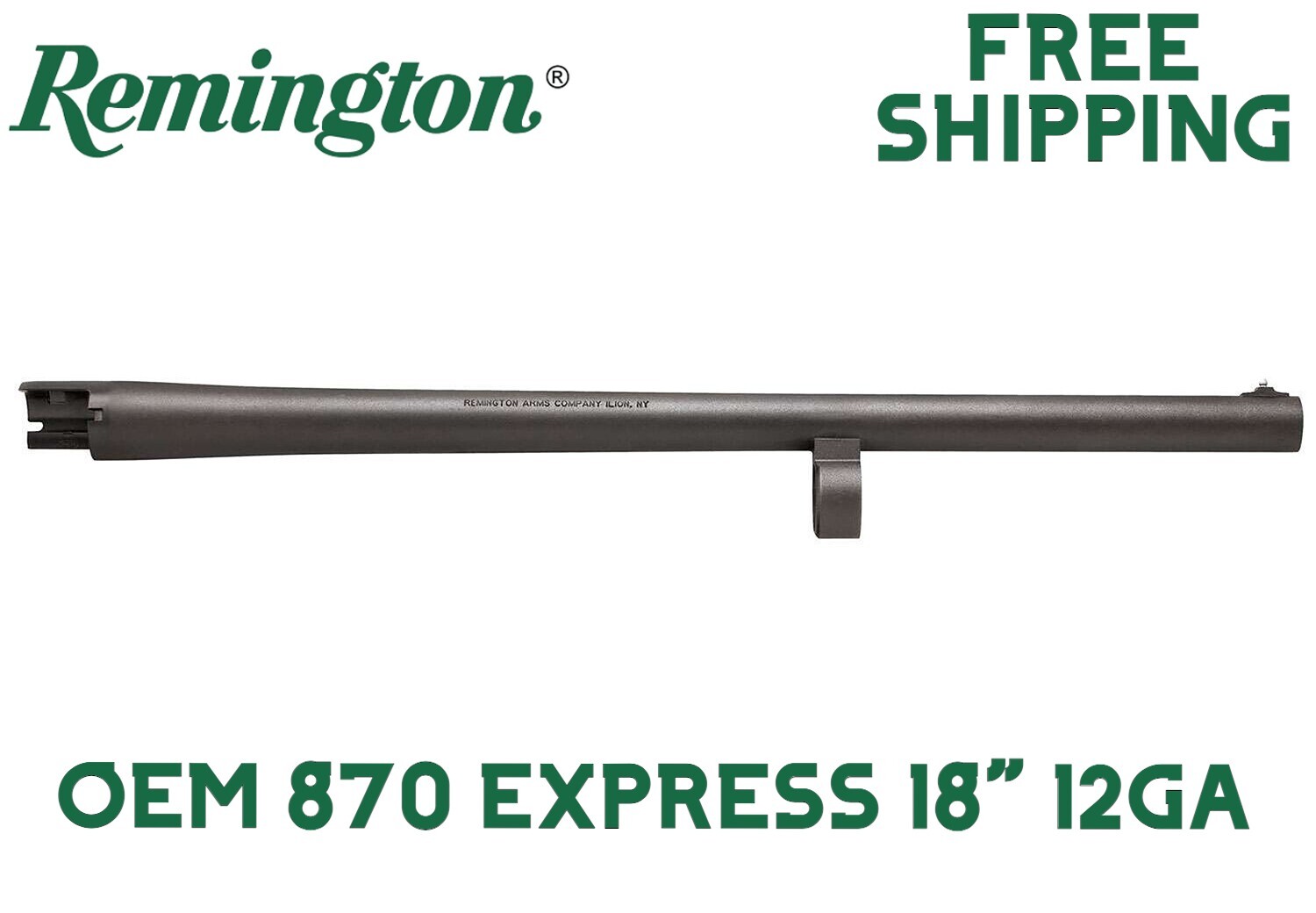 OEM Remington Replacement 870 Express 12Ga 18in CB HD Barrel R24620 ...