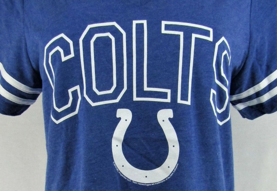 Indianapolis Colts NFL Team Apparel Women's V-Neck T-Shirt - Multiple ...