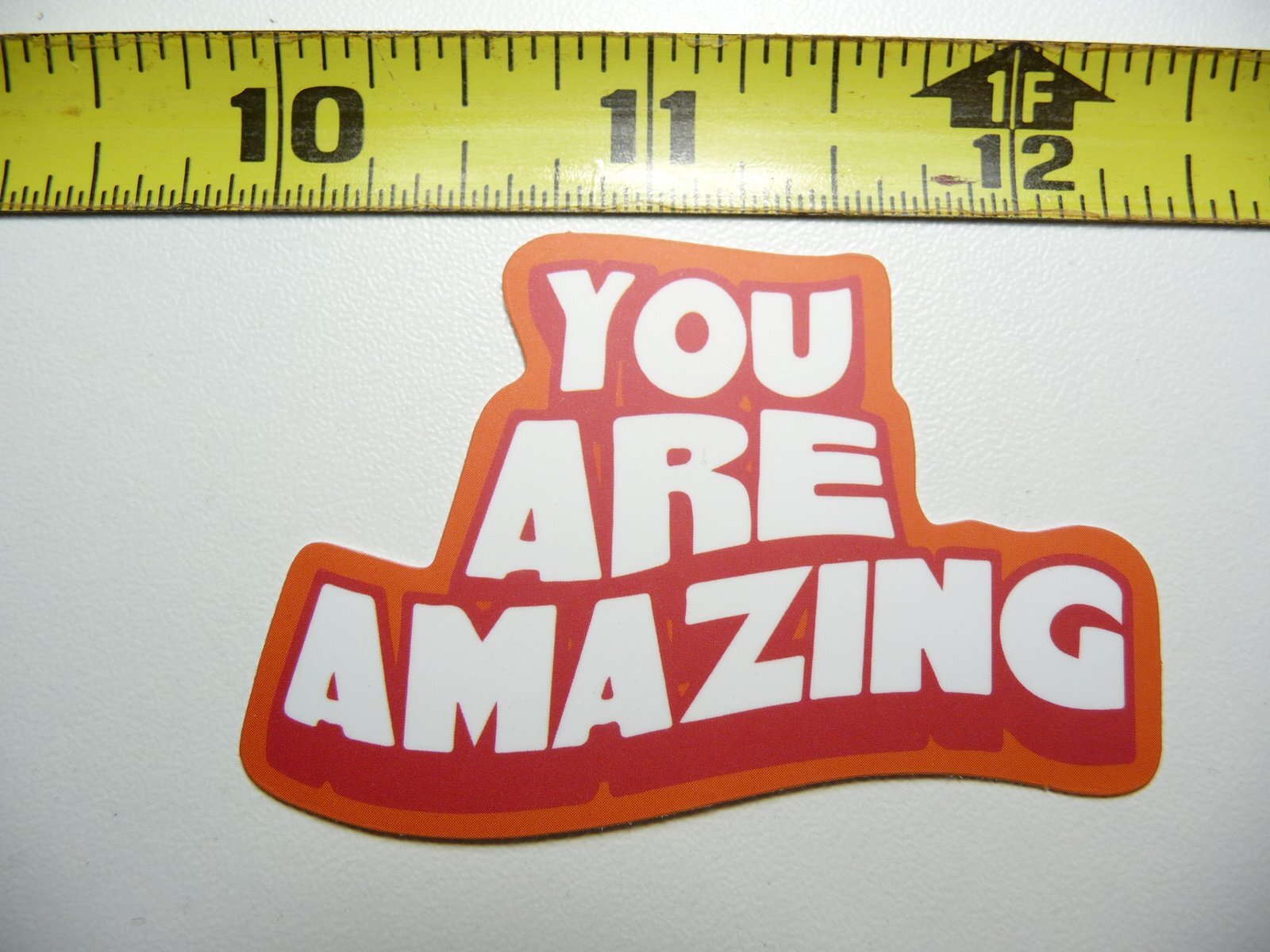 YOU ARE AMAZING DECAL STICKER MOTIVATIONAL POSITIVE ATTITUDE MOTIVATE ...
